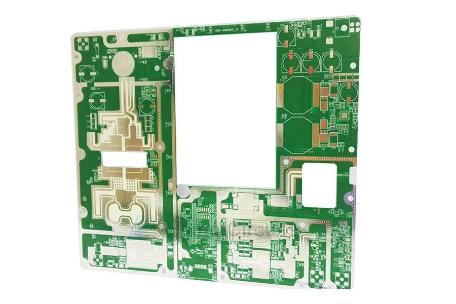 2 Layer Rogers LF-HASL PCB: hhcircuits